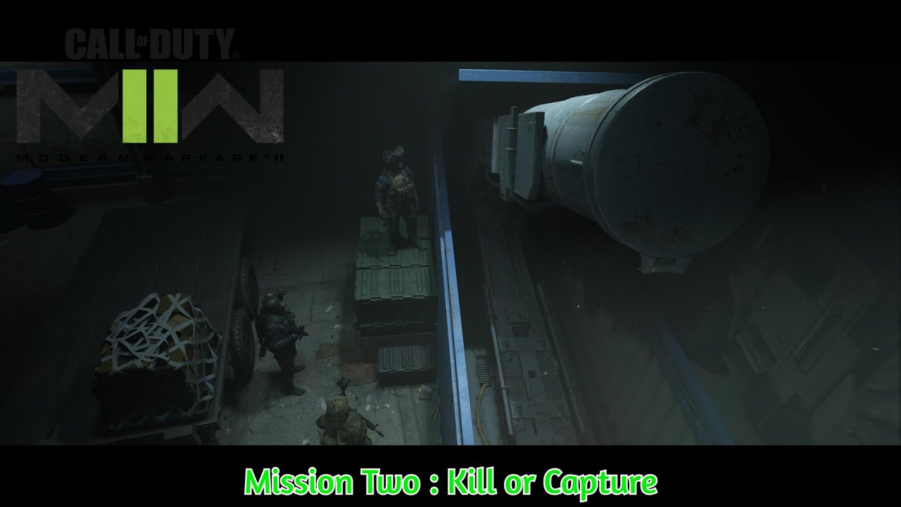 CALL OF DUTY MODERN WARFARE II - VETERAN - MISSION TWO KILL OR CAPTURE ...