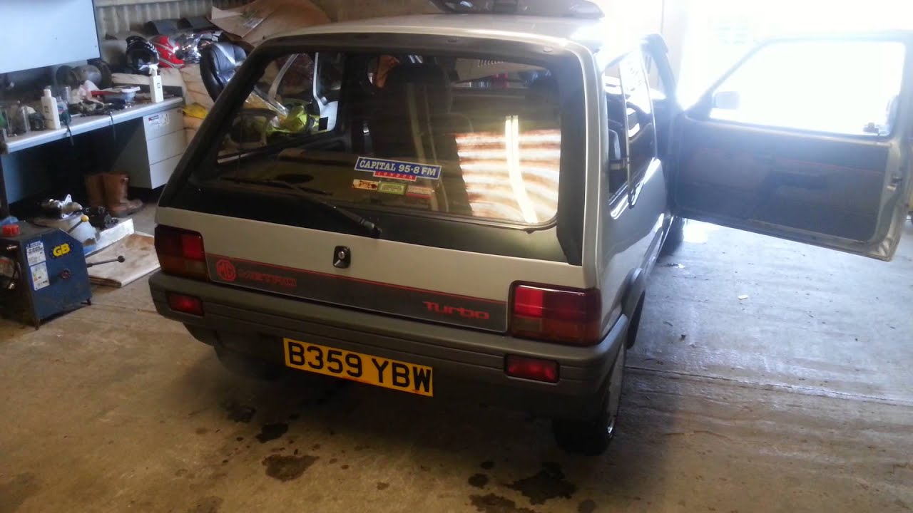Mg metro turbo - YouTube