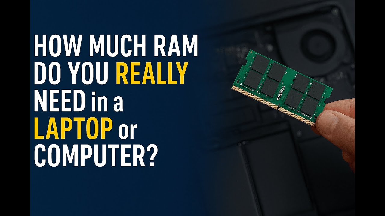 How much RAM do I need for my laptop? #LaptopRAM #HowMuchRAM # ...