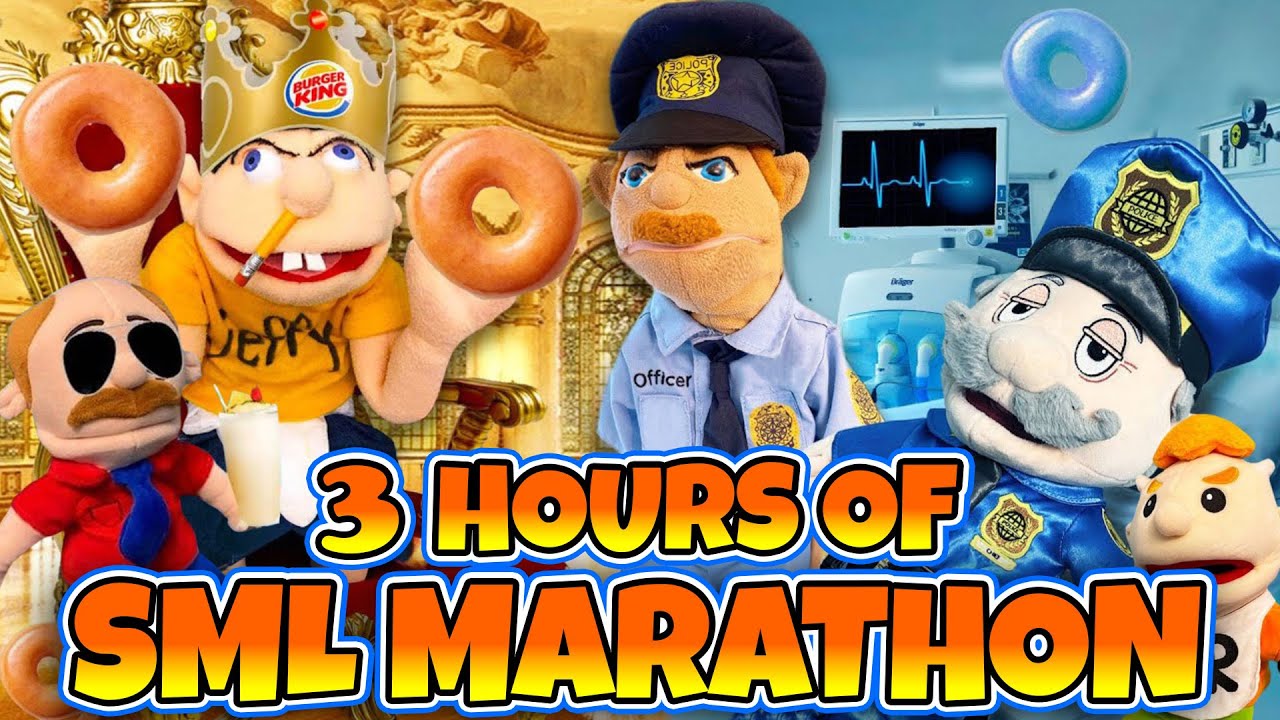 *3 Hours* of Sml Movie Marathon🍔Funniest JEFFY Moments Ever😂🎈Best SML ...