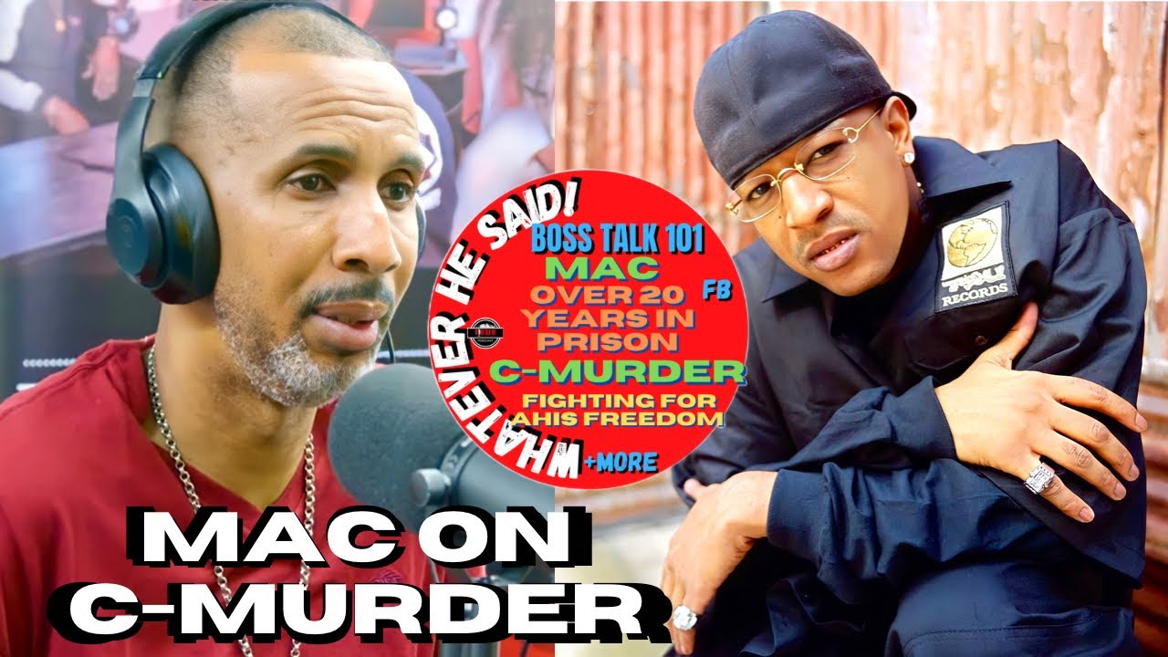 Mac on C Murder and I Both Done Over 20 years in Prison Sentenced Both ...