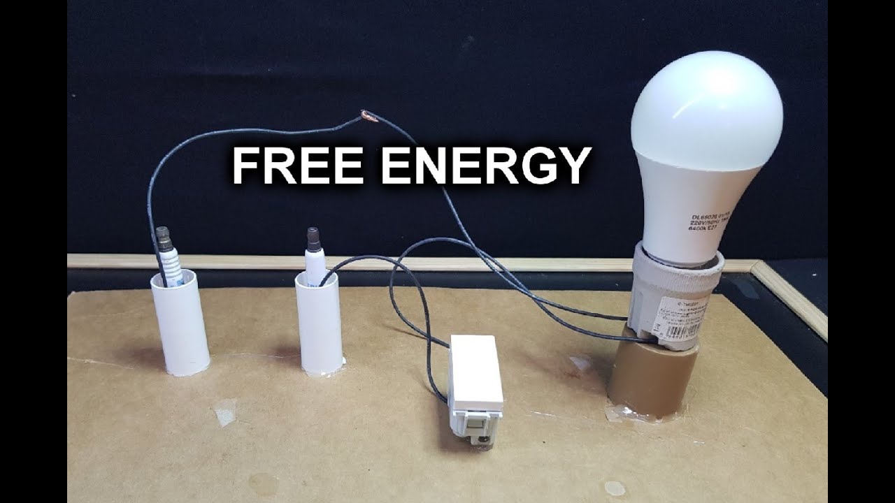 Free Energy Generator Using Spark Plug Activity - YouTube