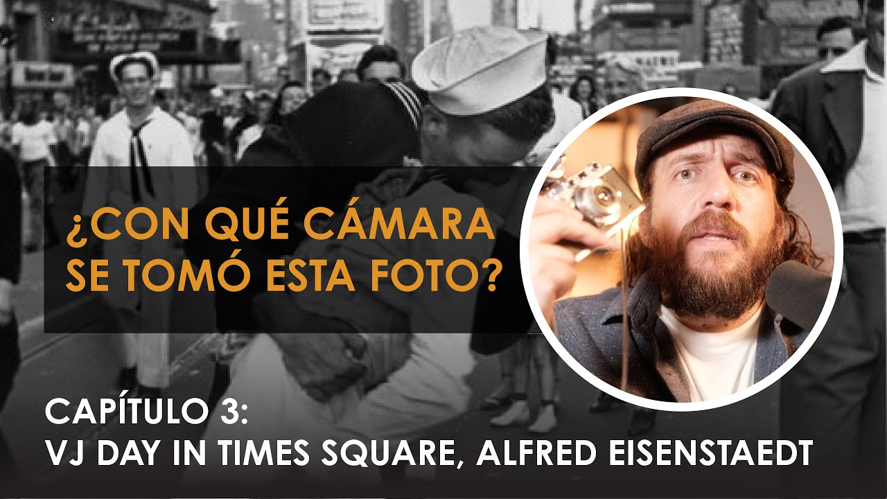 ¿Con qué cámara se tomó esta fotografía? Capítulo 3: VJ Day in Times Square, de Alfred ...
