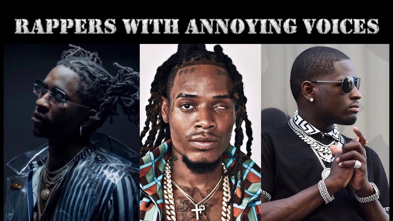 Rappers With ANNOYING Voices - YouTube