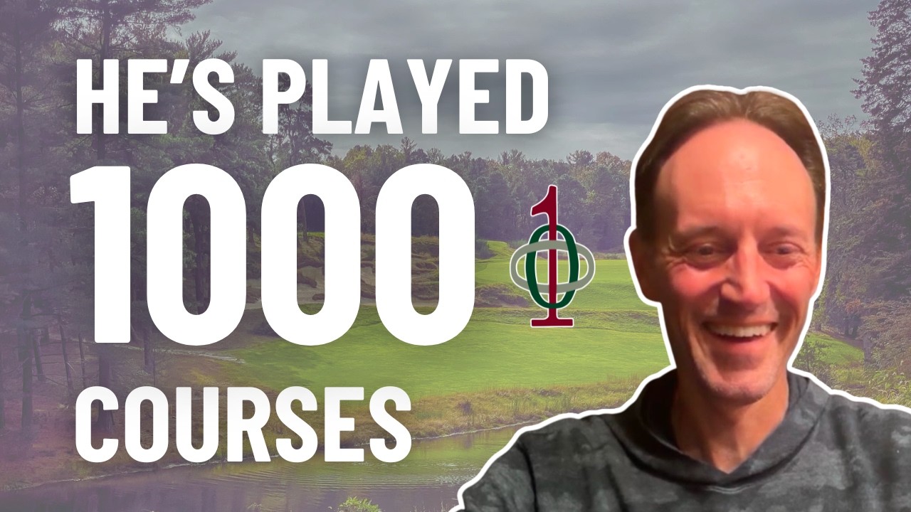 Lessons From Playing 1000+ Golf Courses with David Davis - YouTube