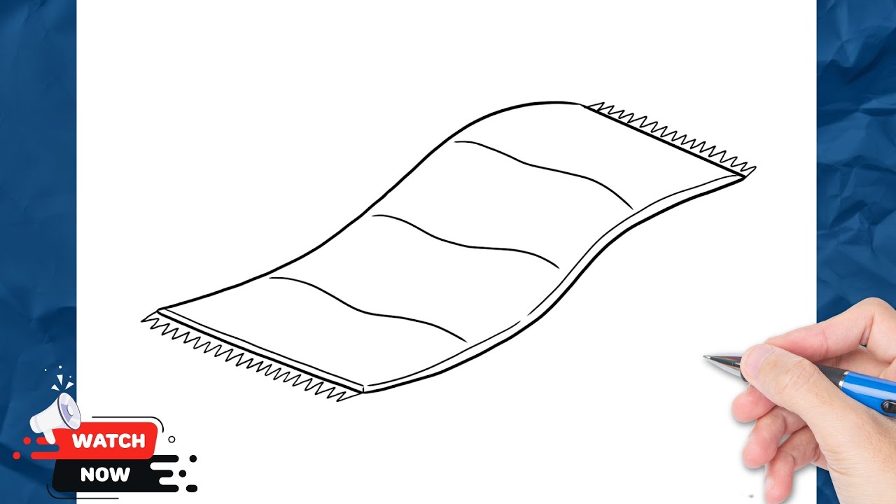 How to draw Rug - YouTube