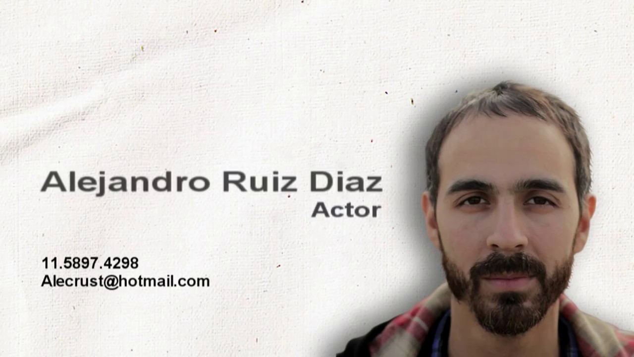 Alejandro Ruíz Díaz Reel 2017 - YouTube
