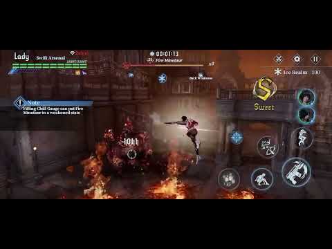 Ice Realm 100 ( V . Eternal Nightmare ) | Devil may cry: Peak of Combat ...