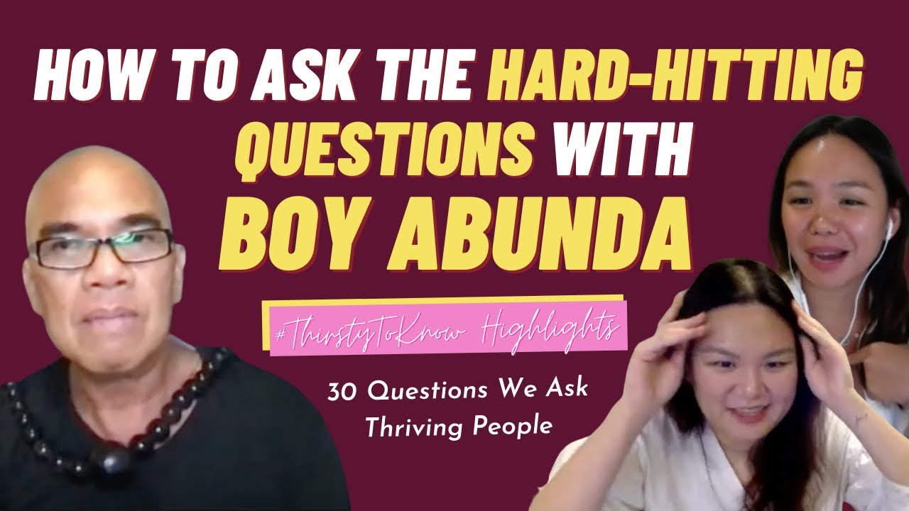 Boy Abunda on his Gerald Anderson Interview. How To Ask The Hard ...
