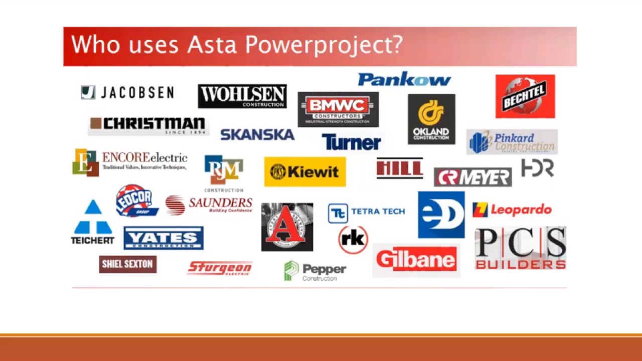 Asta powerproject for planner - YouTube