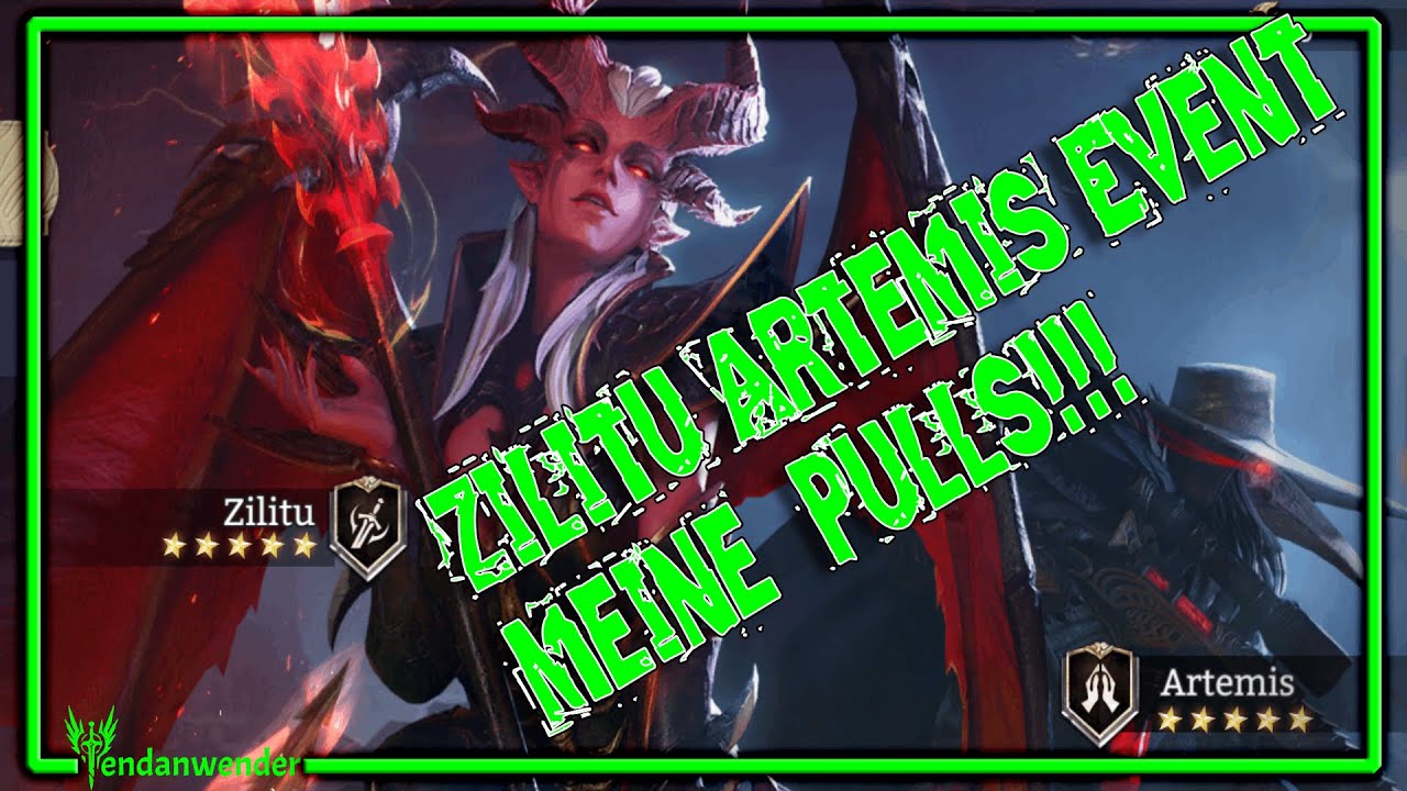 Watcher of Realms - Zilitu & Artemis Event. Meine pulls!!! - YouTube