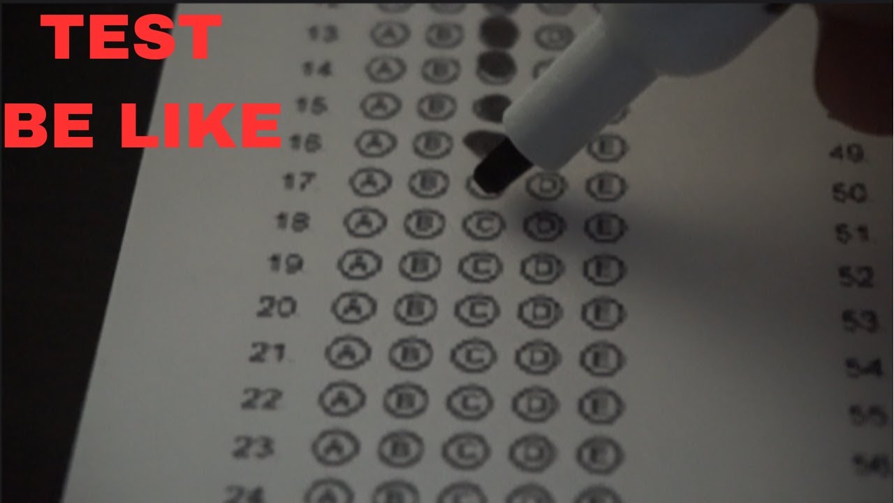 Test Be Like - YouTube