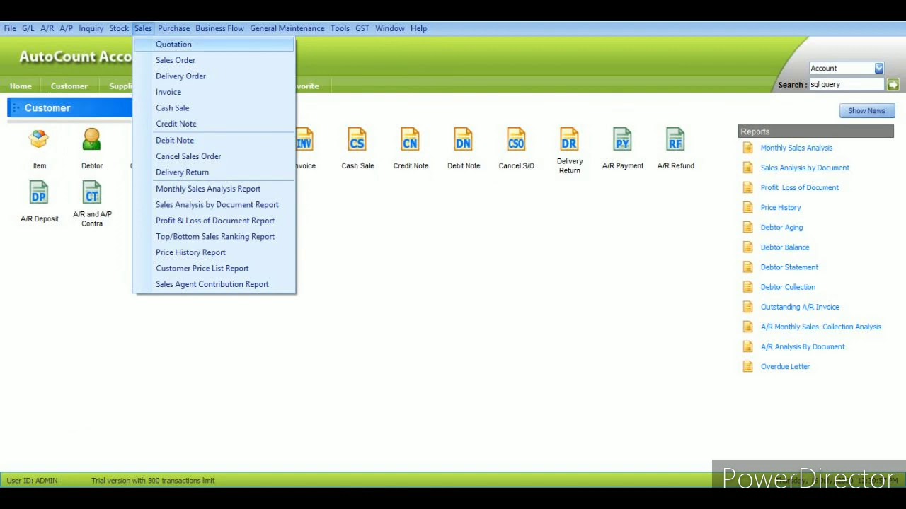 Autocount- Retrieve delivery order number from invoice. - YouTube