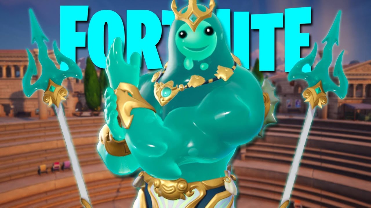 EL REY DEL MAR Y EL SLURP *POSEIDON* - Fortnite: Mitos y Mortales - YouTube
