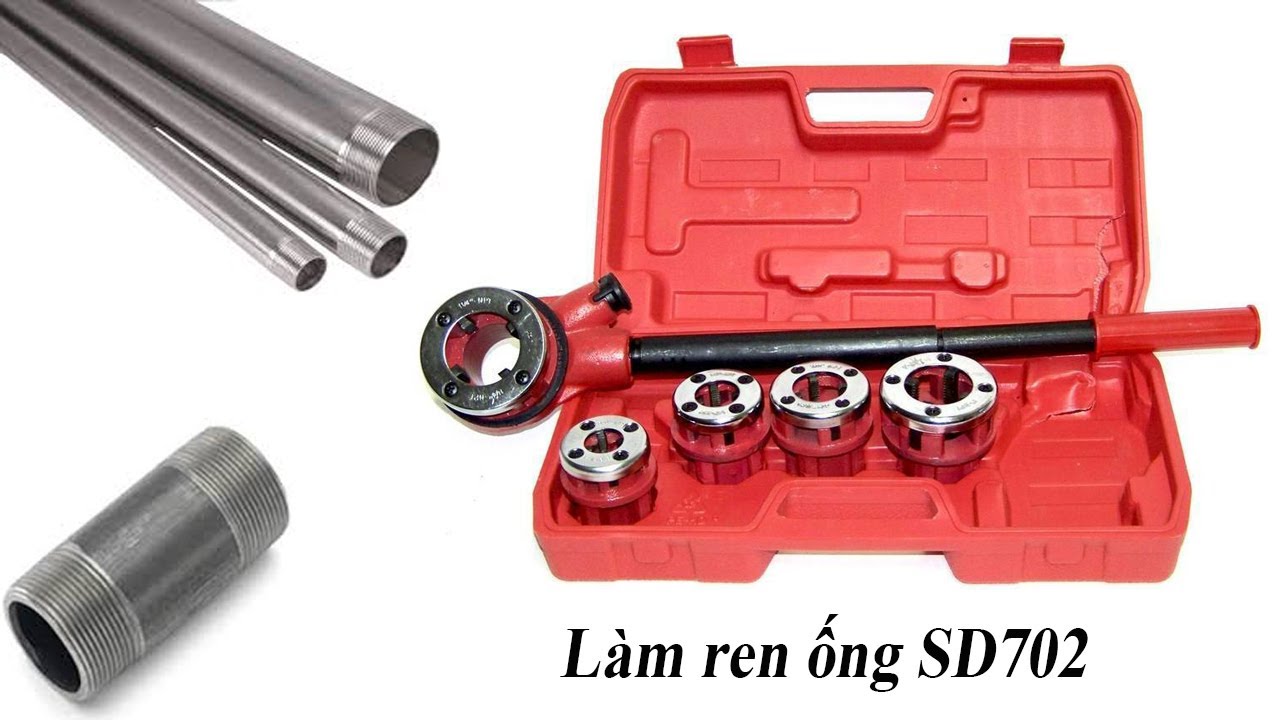 ren ống bằng tay - làm ren ống thép 21 , 27 , 34 , 42 mm - bộ ren ống ...