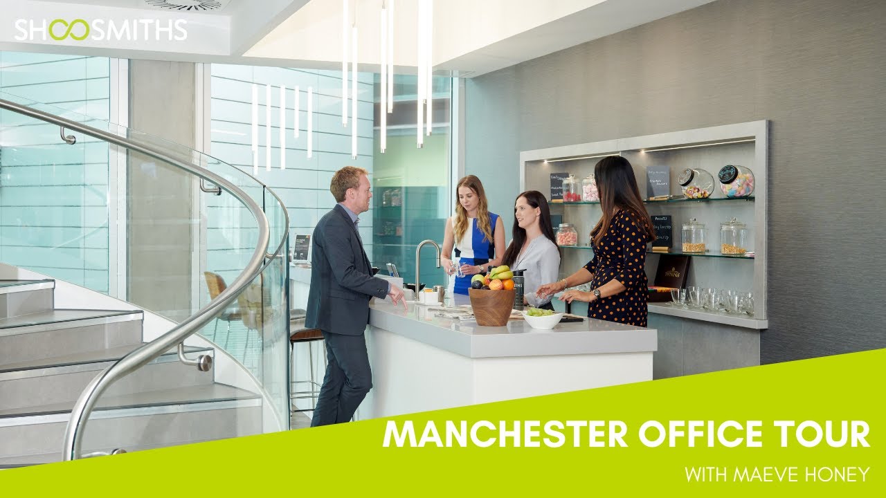 Shoosmiths Manchester Office Tour with Trainee Solicitor, Maeve Honey ...