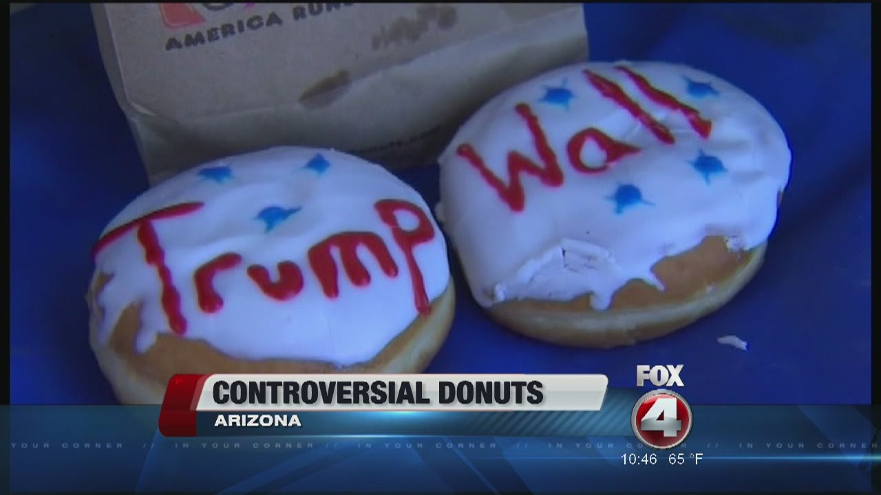 Dunkin Donuts Trump controversy - YouTube