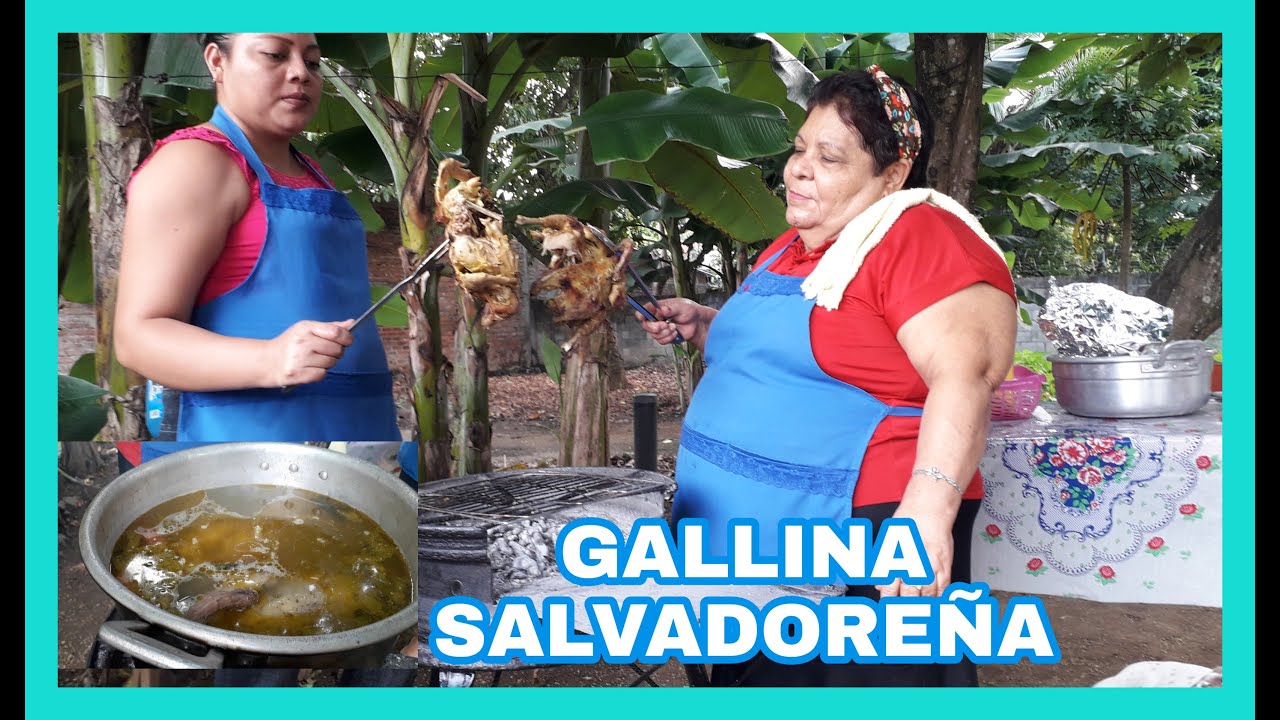COMO PREPARAR LA SOPA DE GALLINA INDIA SALVADOREÑA - YouTube