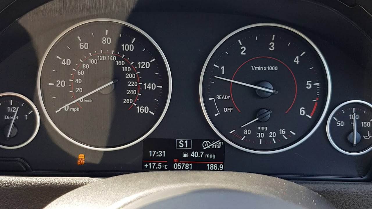Bmw 335d touring XDrive launch control 2018 - YouTube