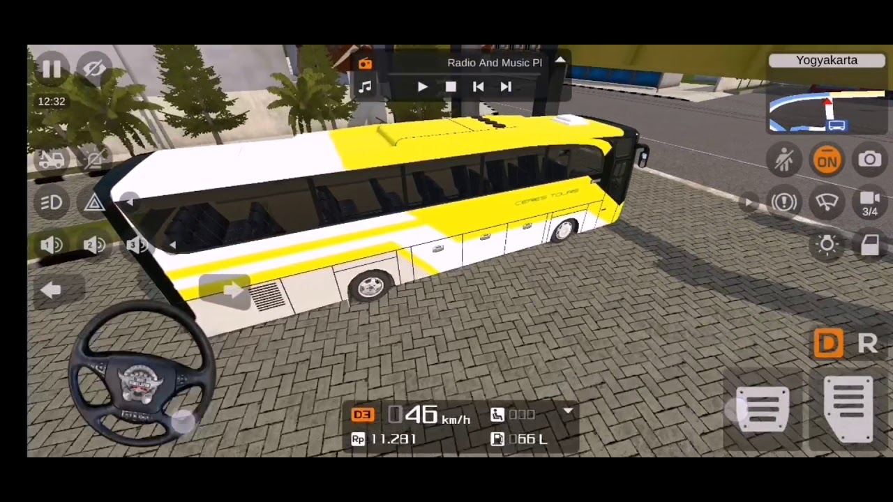 Ceres tours bus simulator indonesia skin skin is private - YouTube