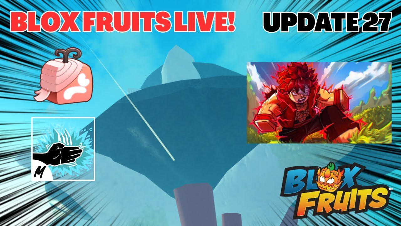 Blox Fruits LIVE! PAIN REWORK! UPDATE 27 WEEK 3 TRADING! - YouTube
