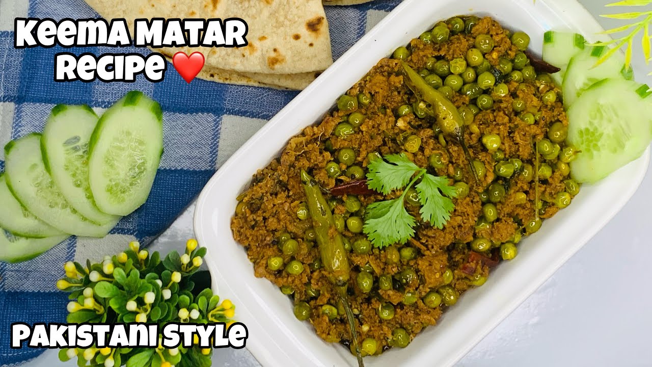 Keema Matar Recipe| Matar Keema Recipe|Keema Matar Pakistani Recipe ...