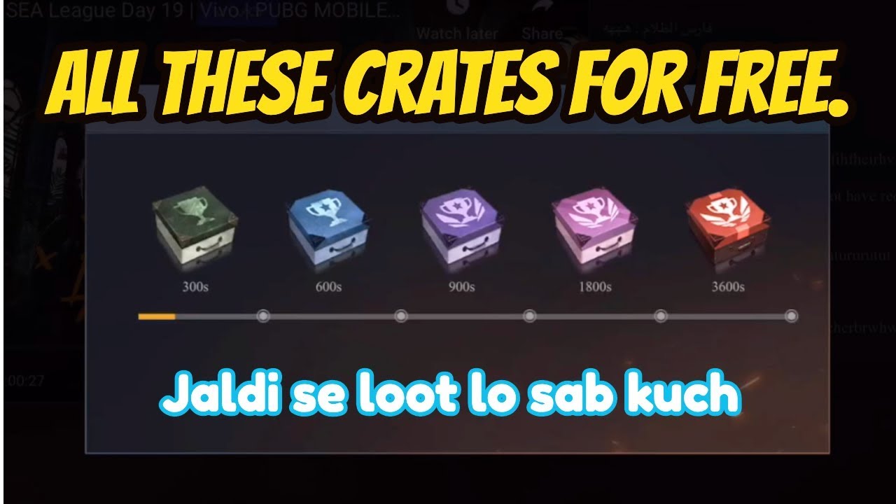 The Most OP Crates in PUBG Mobile? - YouTube