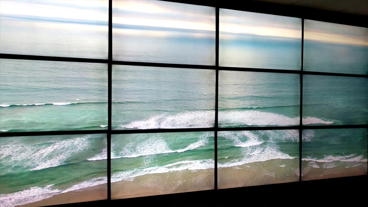 15 screen vizwall using PiWall - YouTube