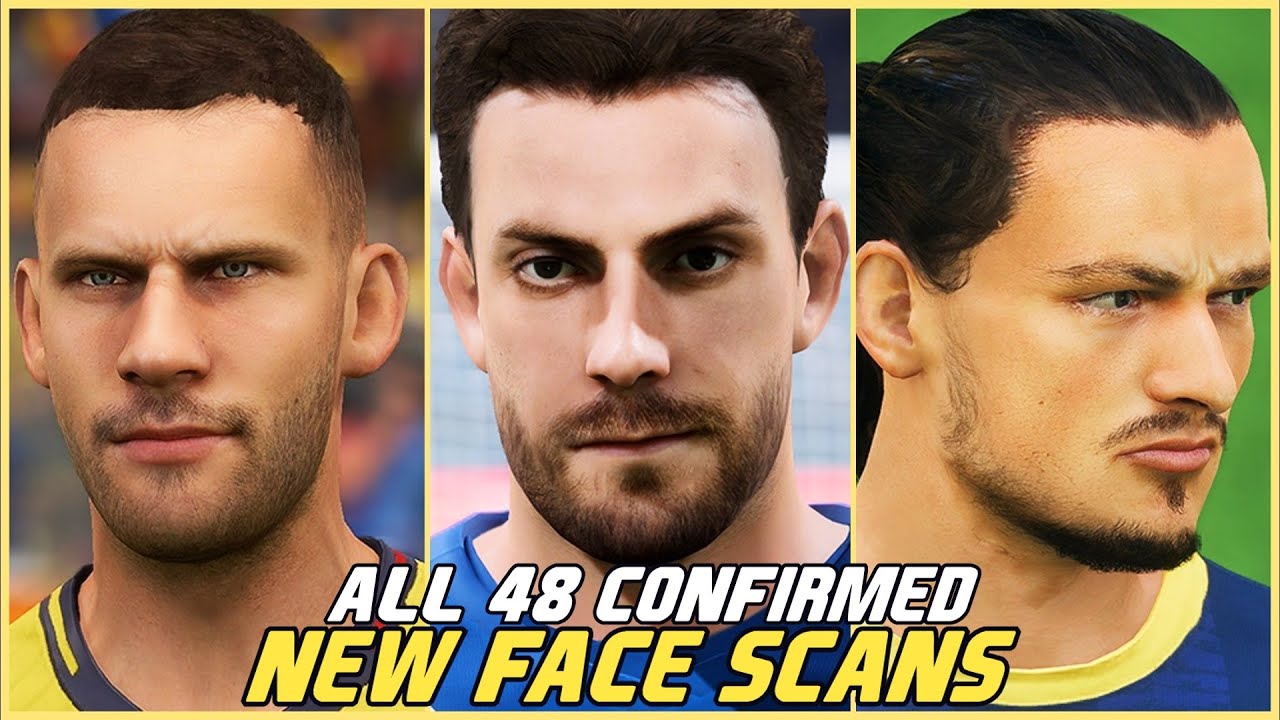 EA FC 24 - ALL 48 NEW AND UPDATED FACES CONFIRMED! - YouTube