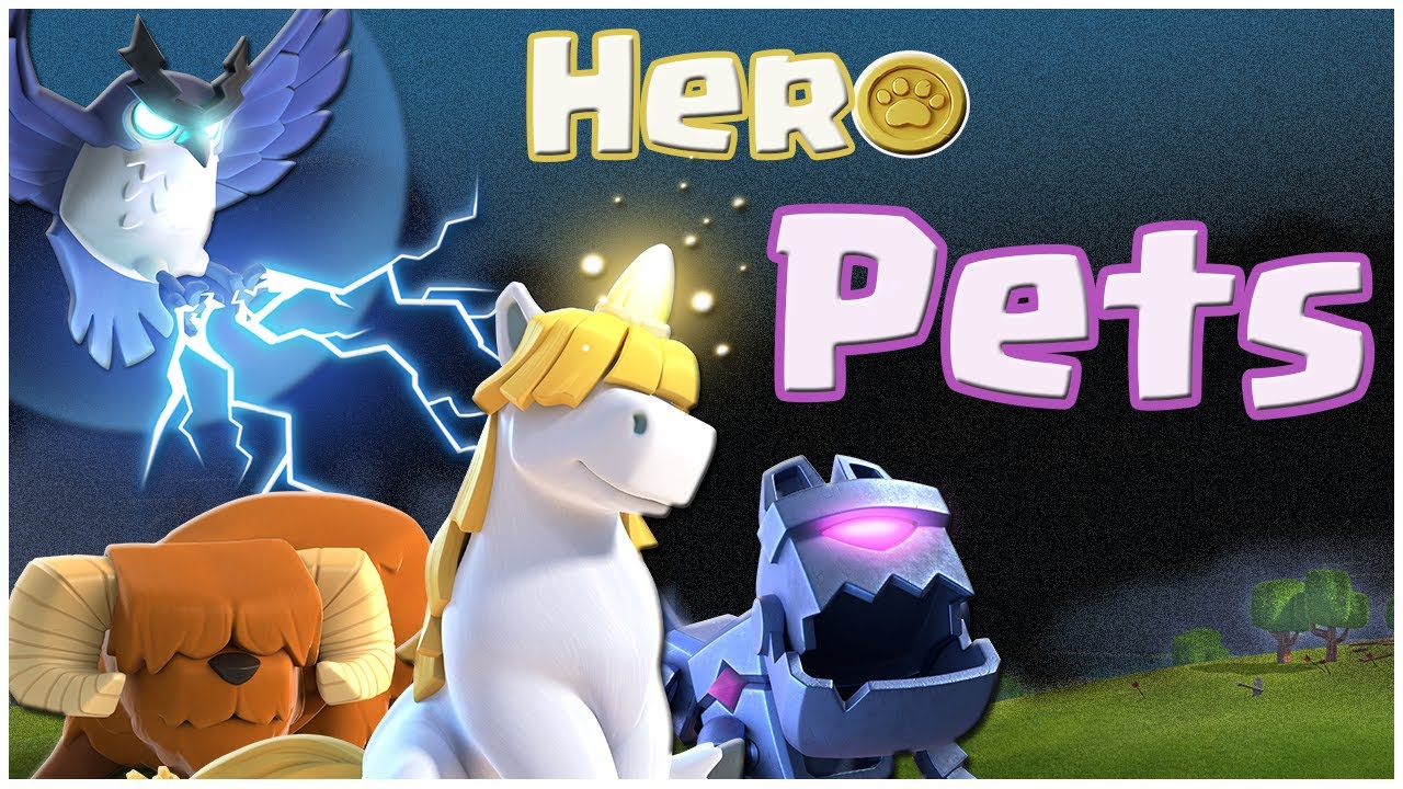 HERO PETS!!! in Clash of Clans (sneak peek) - YouTube
