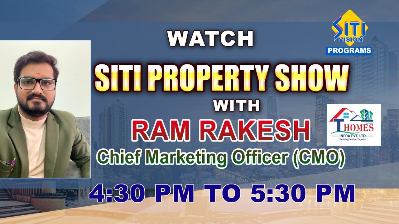 LIVE : Siti Vision Exclusive Studio Interview PROPERTY SHOW ...