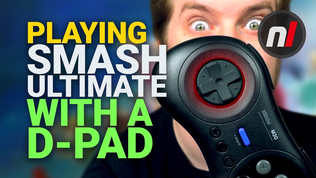 You Can Now Play Smash Ultimate with a D-Pad... but You Shouldn't - YouTube