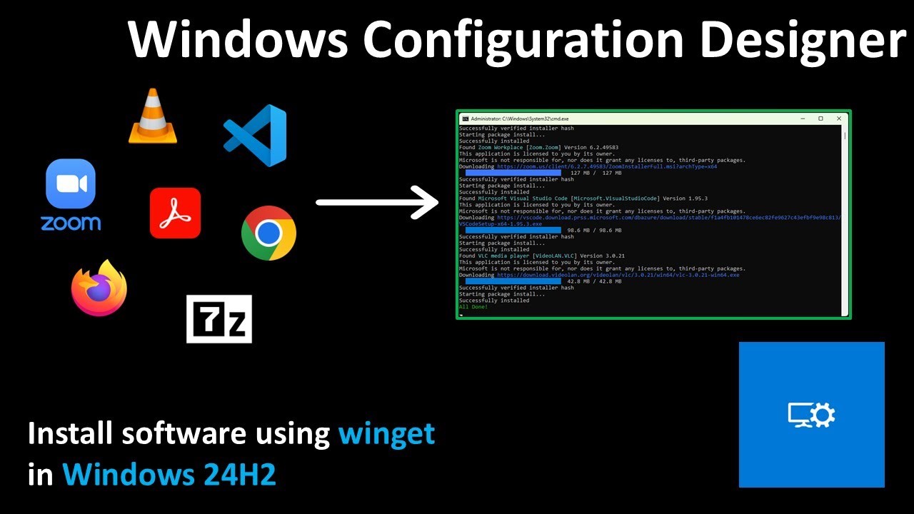 Windows Configuration Designer: Install software using winget in ...