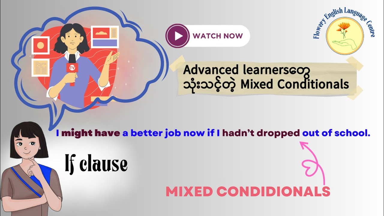 Mixed conditionals (If clause) - YouTube
