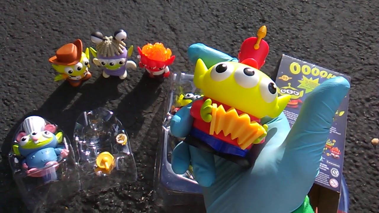 Toy Story Tuesday! Alien Remix Mattel Figures! Remy, Tinny, Edna and ...