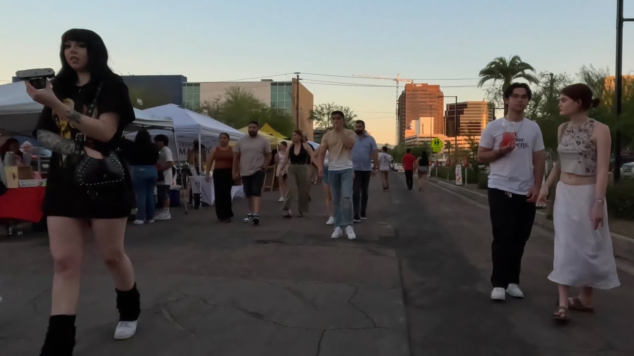A Weekend in Downtown Phoenix - July - First Friday - Phoenix Arizona ...