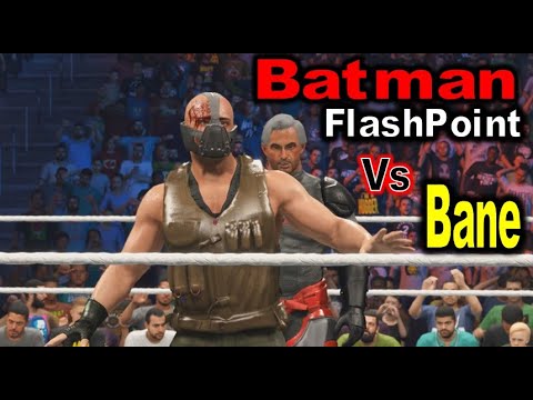 Batman (Flashpoint) Vs Bane WWE 2K23 - YouTube