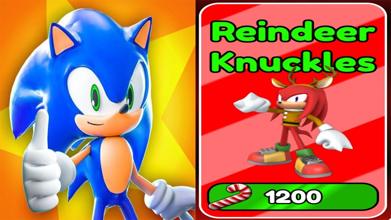 Roblox Sonic Speed Simulator - REINDEER KNUCKLES New Character Unlocked ...