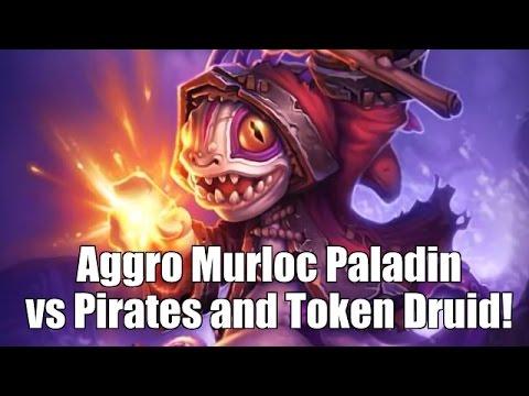 Hearthstone [STANDARD] Aggro Murloc Paladin! - Overwhelming Pirates and ...
