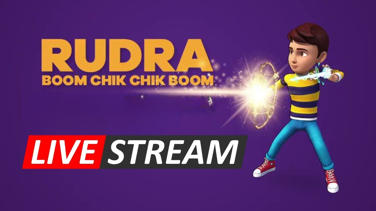 Rudra: LIVE STREAM 🔴 | The Magical Adventures | Fun Animated Show for ...