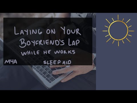 [M4A] Laying on My Lap While I Work [Sleep Aid] [Safe for Work] [ASMR] [Typing Sounds] [Mumbling]