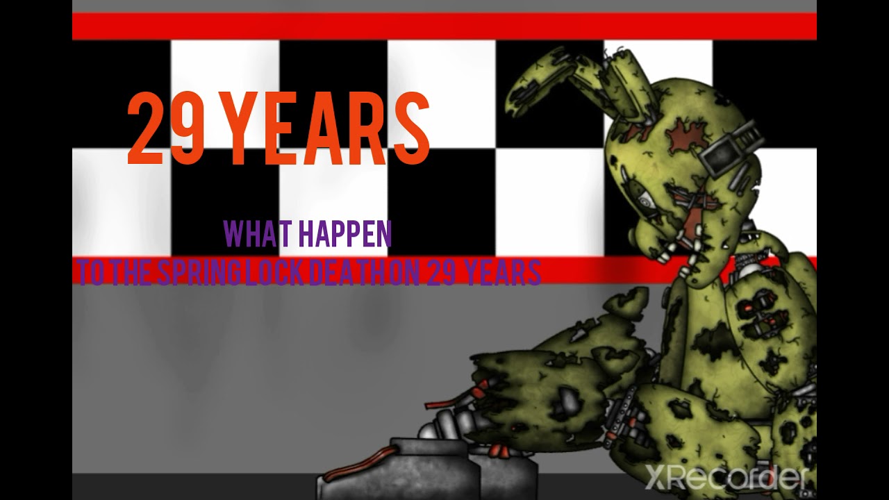 dc2 FNAF3/purple guy Some minutes after the spring lock failure crying ...