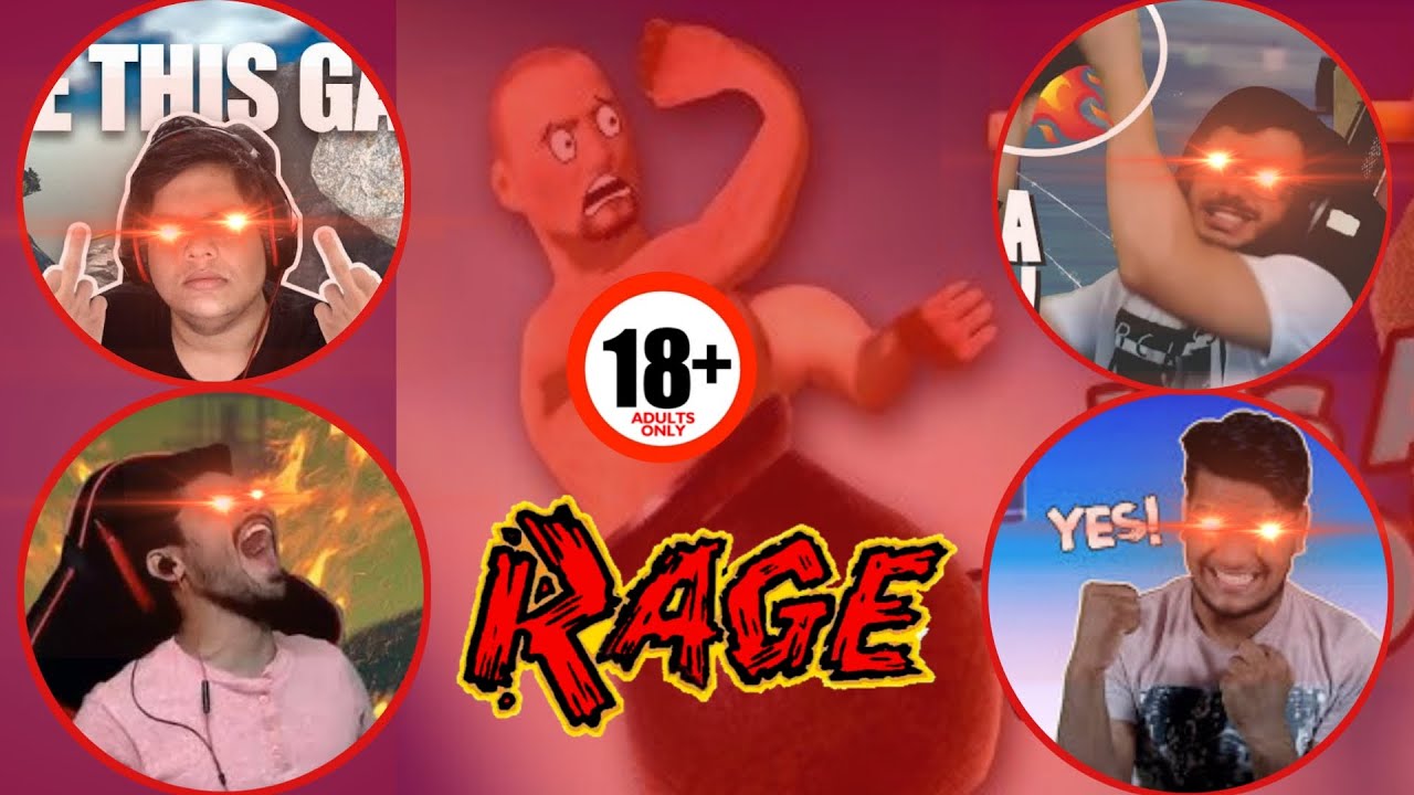 Top 5 Streamers Rage While Playing Getting Over it 🔻 CarryisLive ...