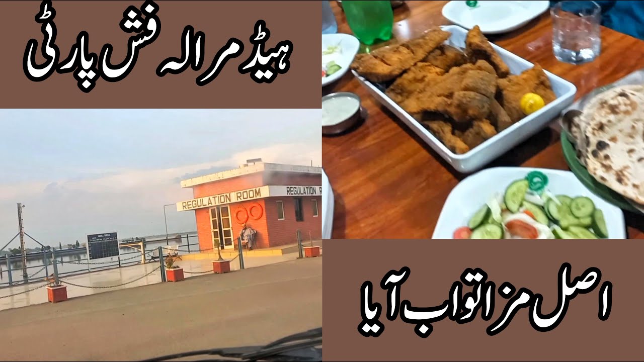 Head Marala Fish Party | River Chanab Picnic Point | Head Marala Famous ...