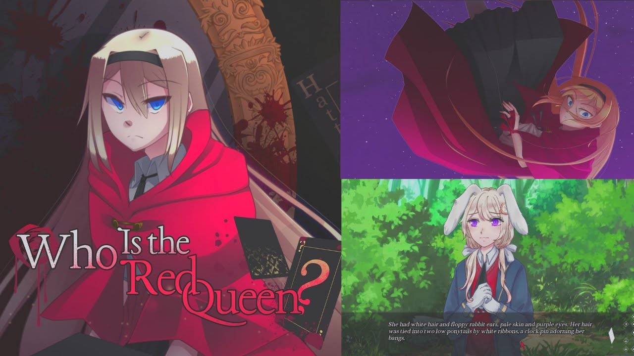 Who is the Red Queen? First 8 mins! (FREE Anime Horror Visual Novel ...