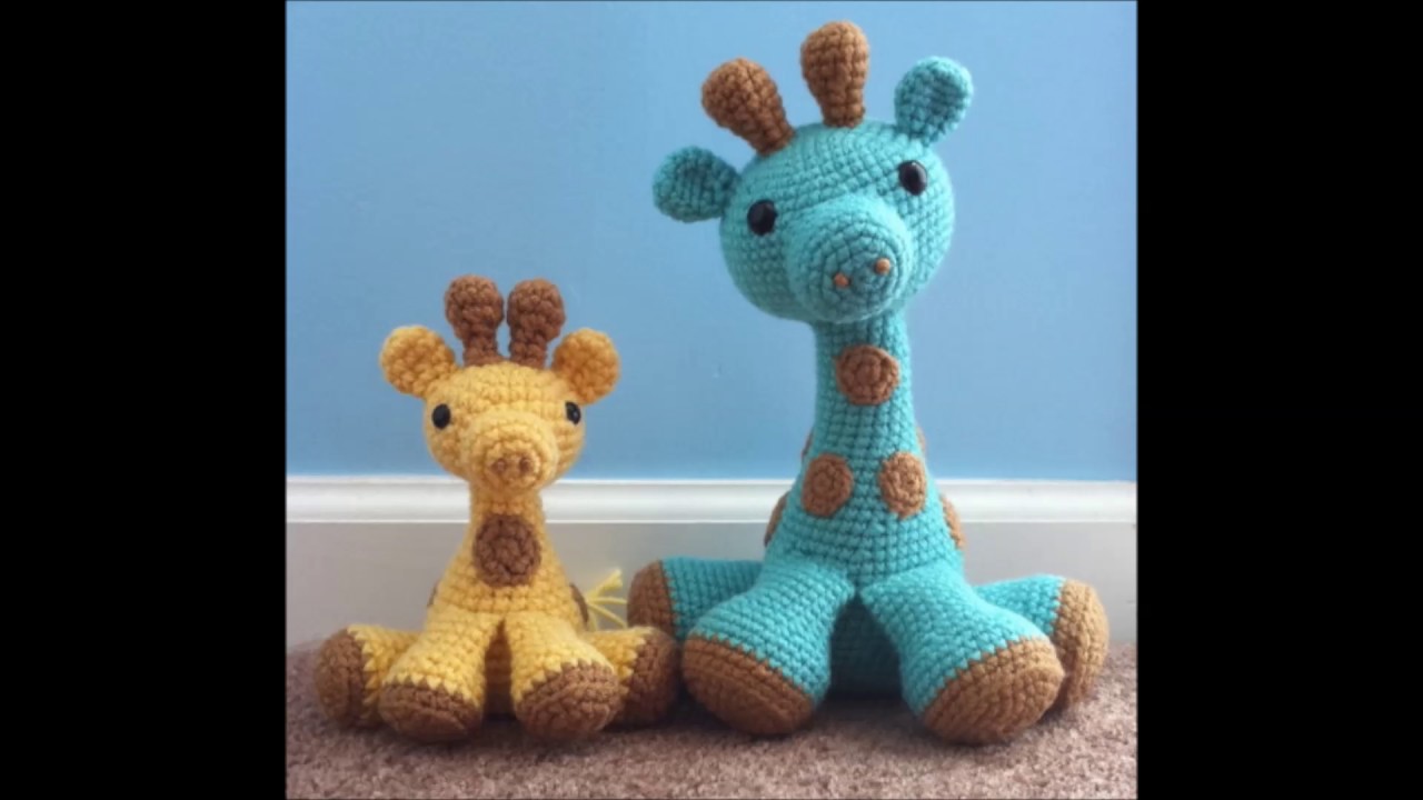 crochet giraffe - YouTube