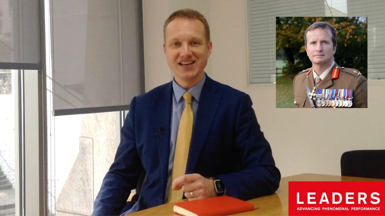 Leadership Conference 2019 - Major General Paul Nanson CBE - YouTube