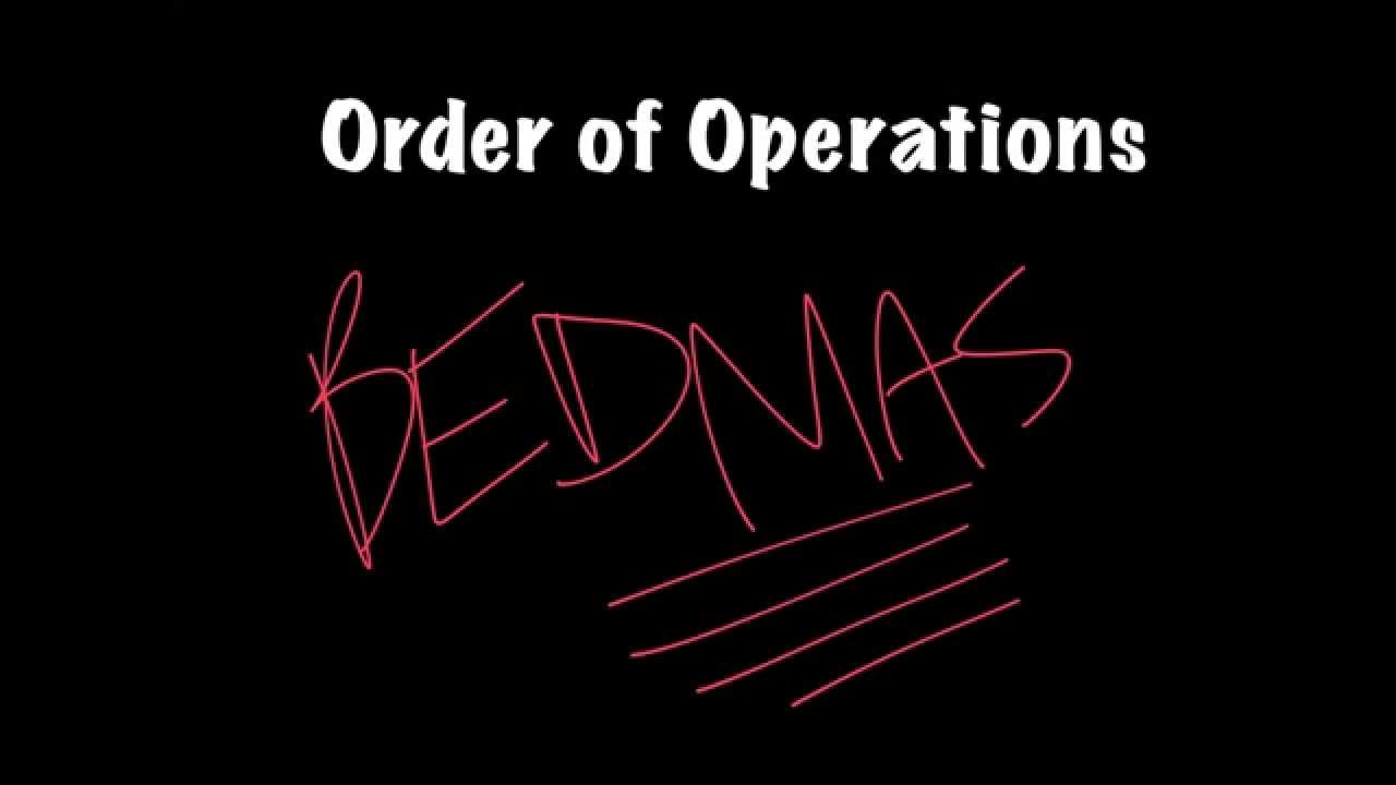 Order of Operations Using BEDMAS - YouTube