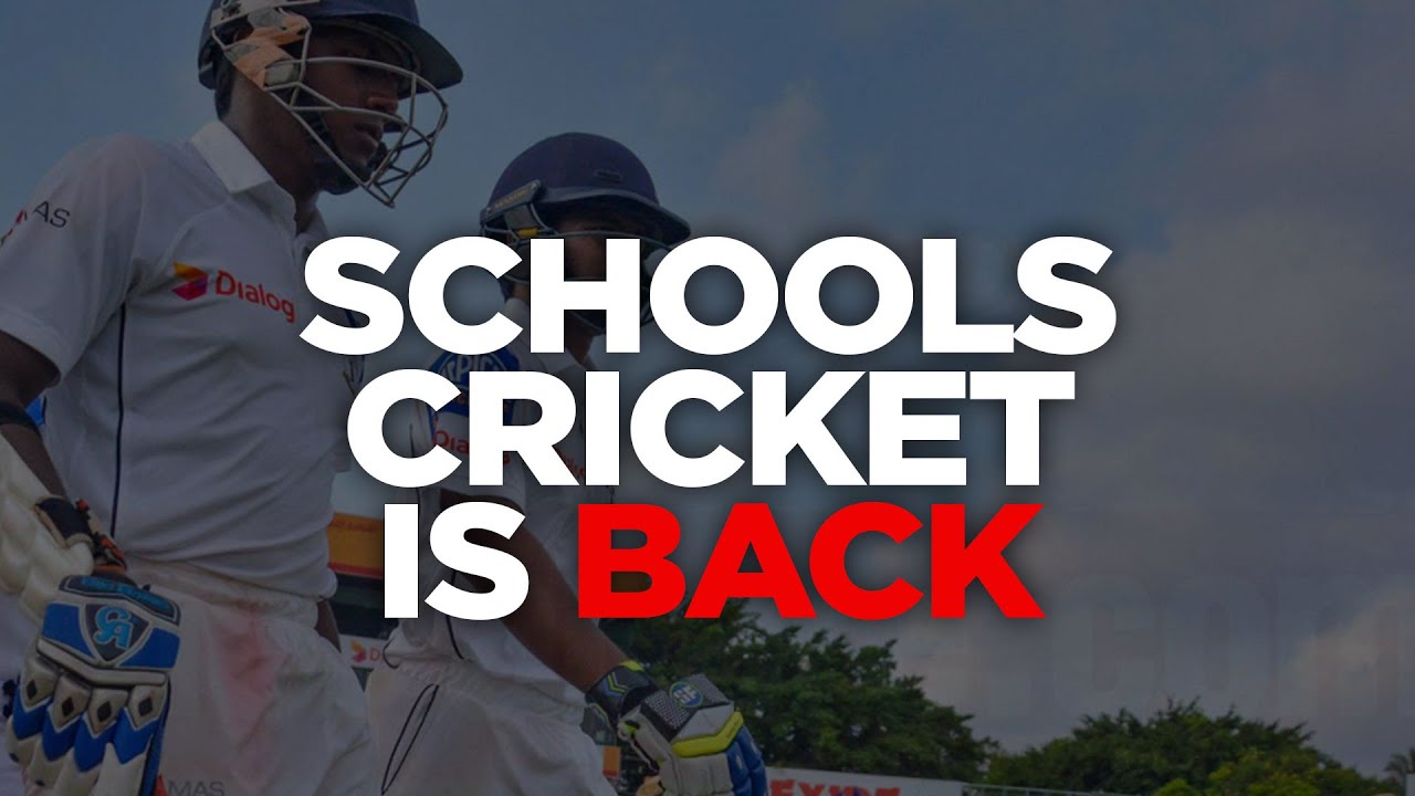 School Cricket is back - YouTube