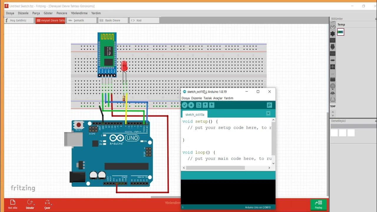 Arduino Dersleri - 18 bluetooth sesle kontrol - YouTube